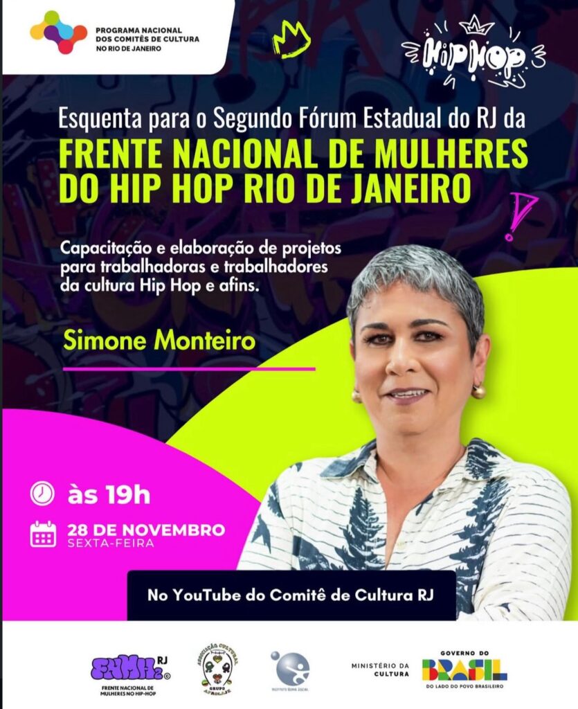 Oficina de Elaboração de Projetos Culturais com a especialista Simone ...