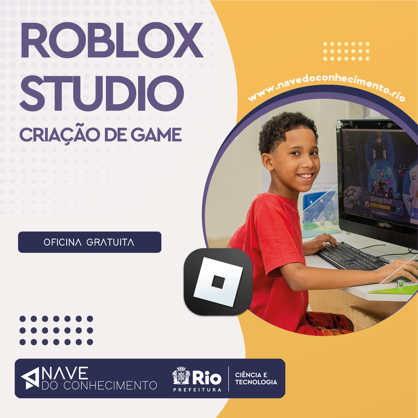 Roblox Studio – Criação de Game – Instituto Usina Social